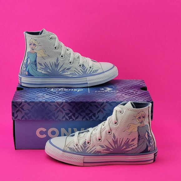 Converse | Shoes | Converse Girls Hi Frozen 2 Elsa 667354f Nwb | Poshmark